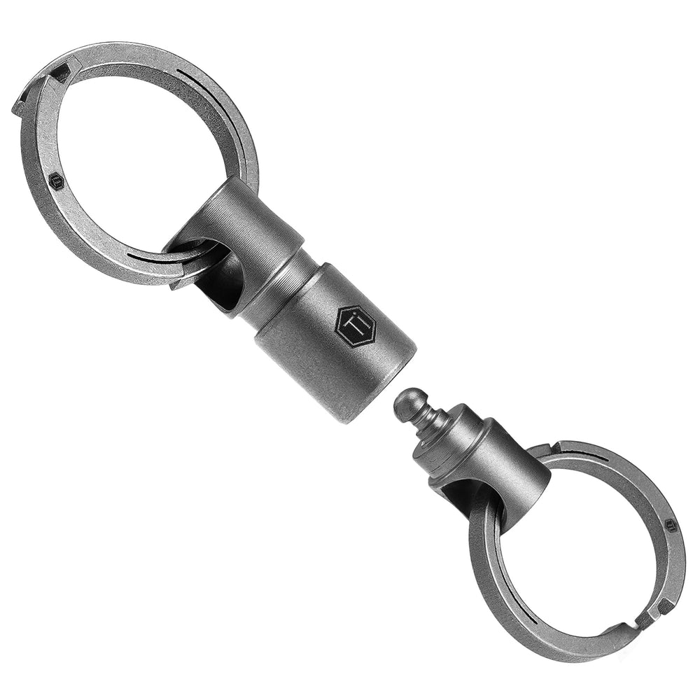 KeyUnity KA37SW Double-end Swivel Keychain Key Ring Connector