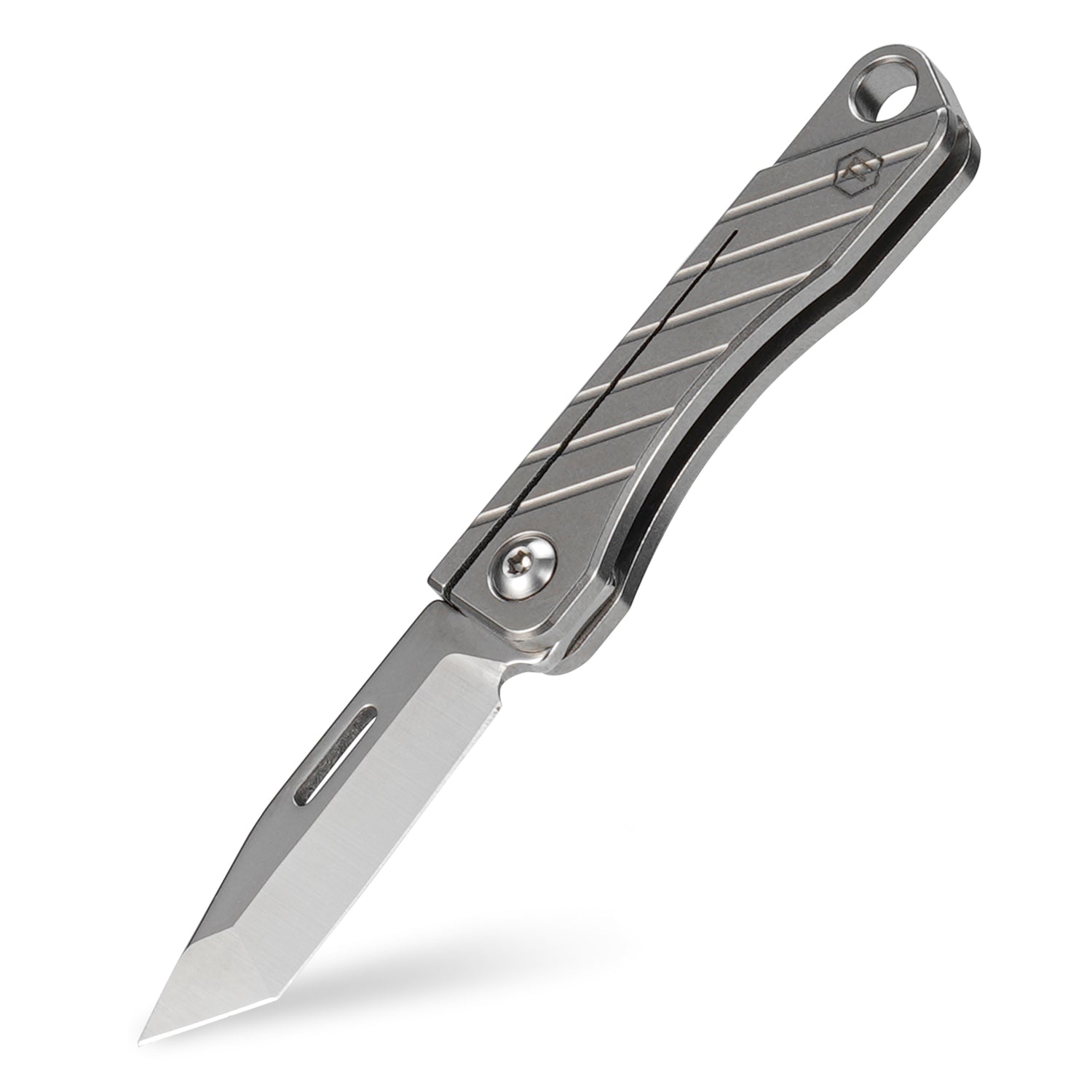 KeyUnity KK14 Titanium Mini Folding EDC Knife