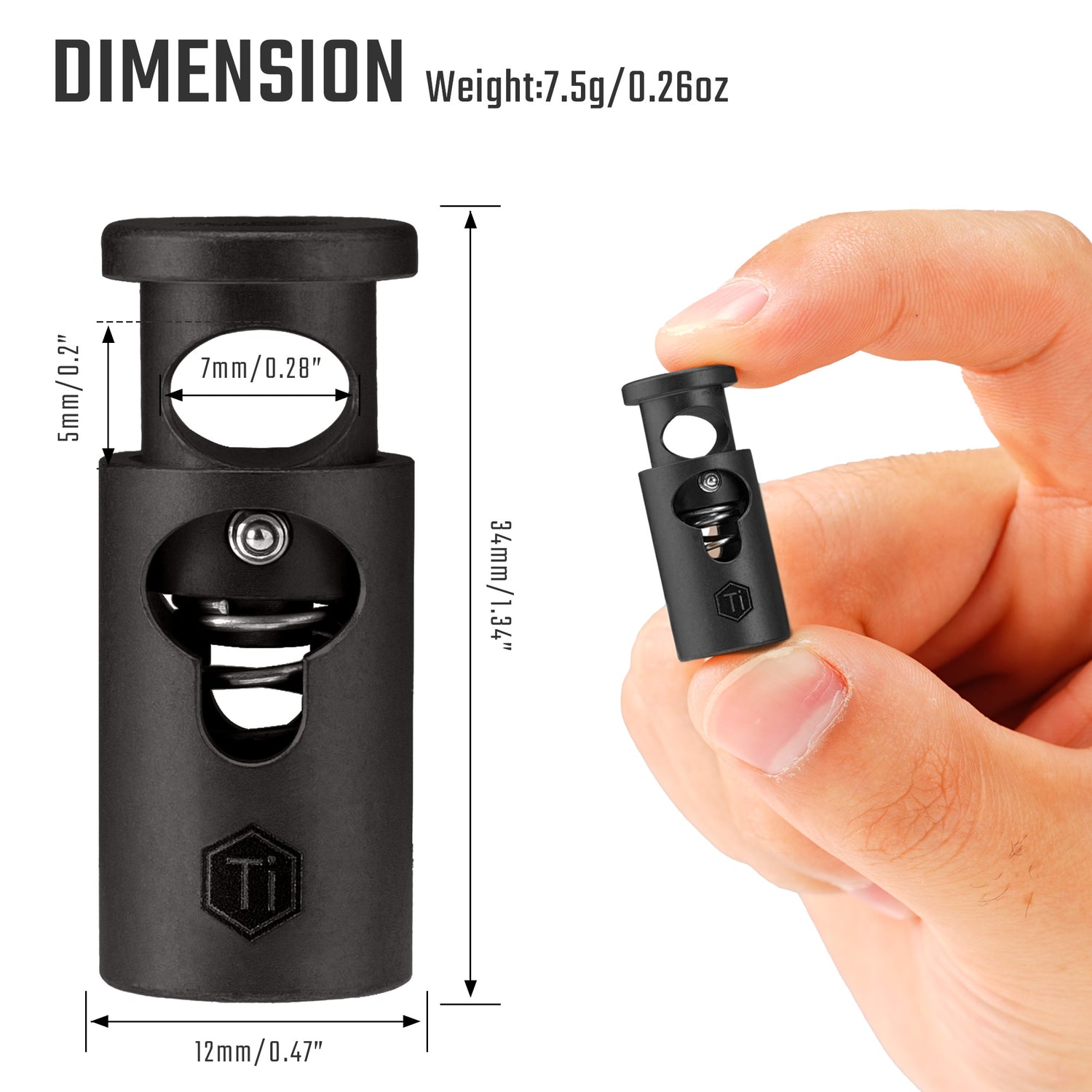 KeyUnity KB02 Titanium Cord Lock