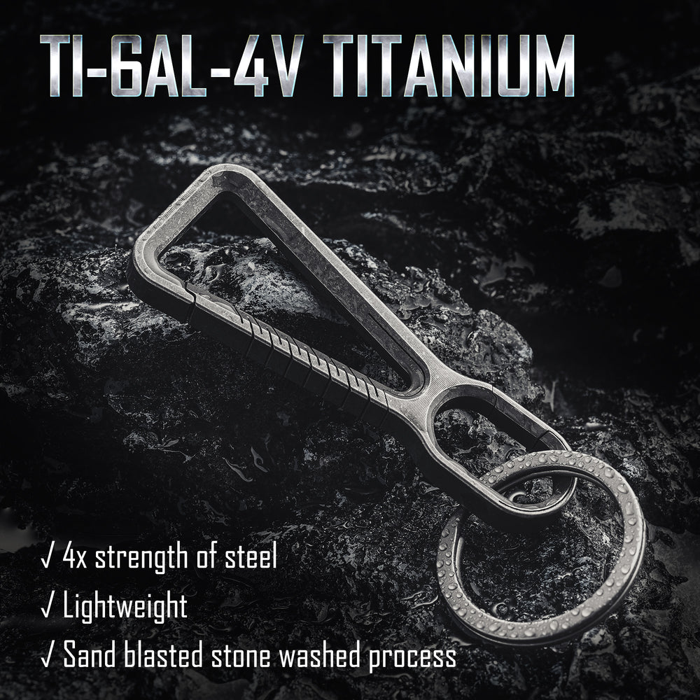KD01 Titanium Keychain