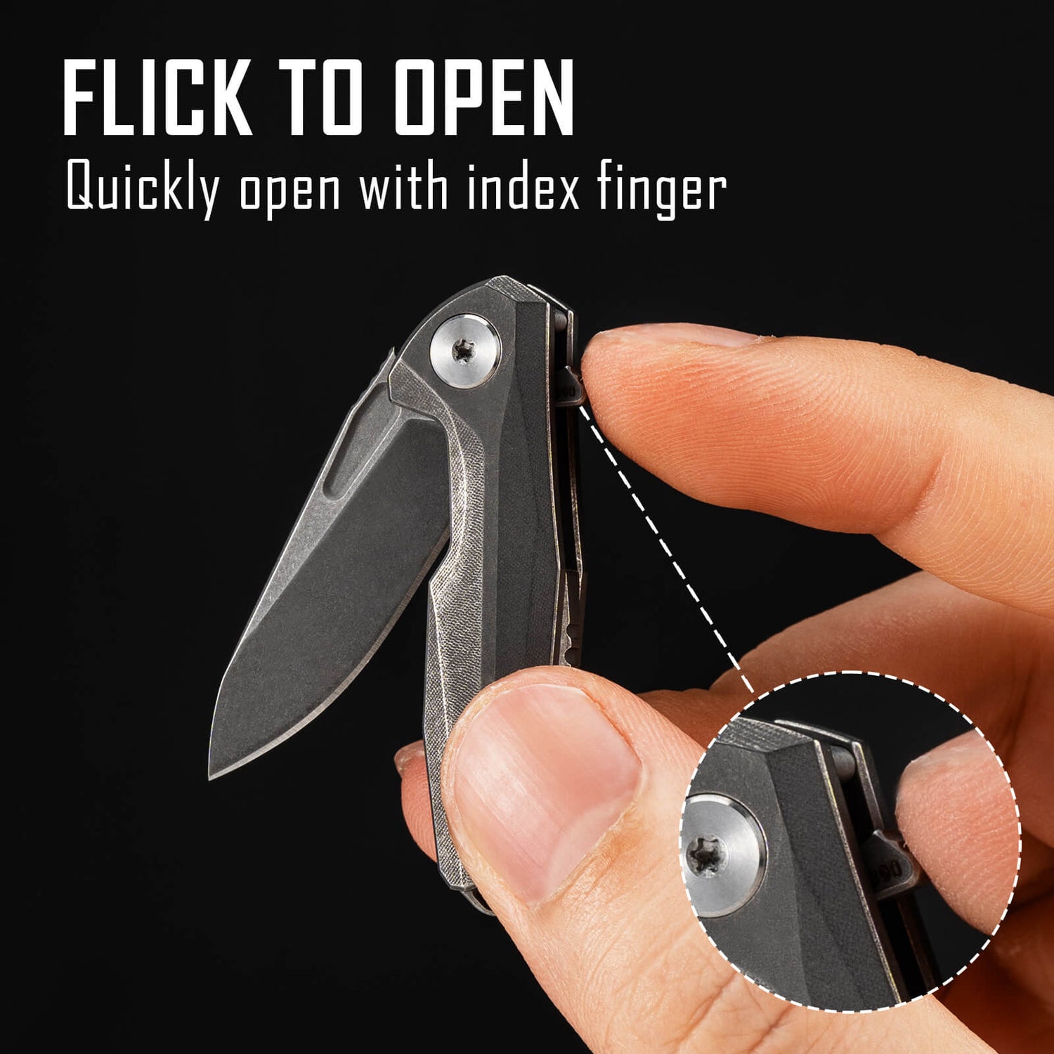 KK04 Mini Folding Knife | KeyUnity