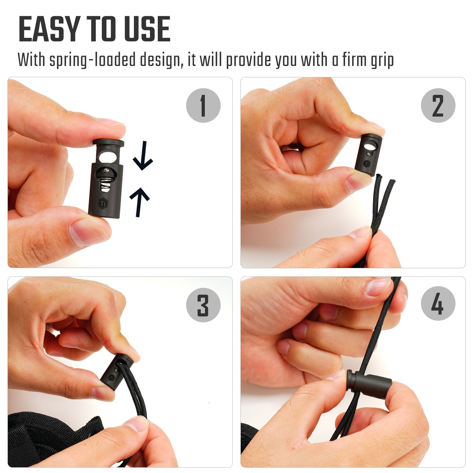 KeyUnity KB02 Titanium Cord Lock