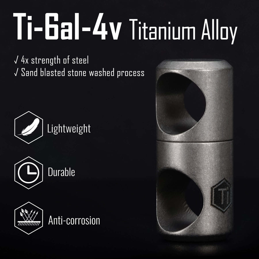 KeyUnity KA07 Titanium Swivel Keychain Connector