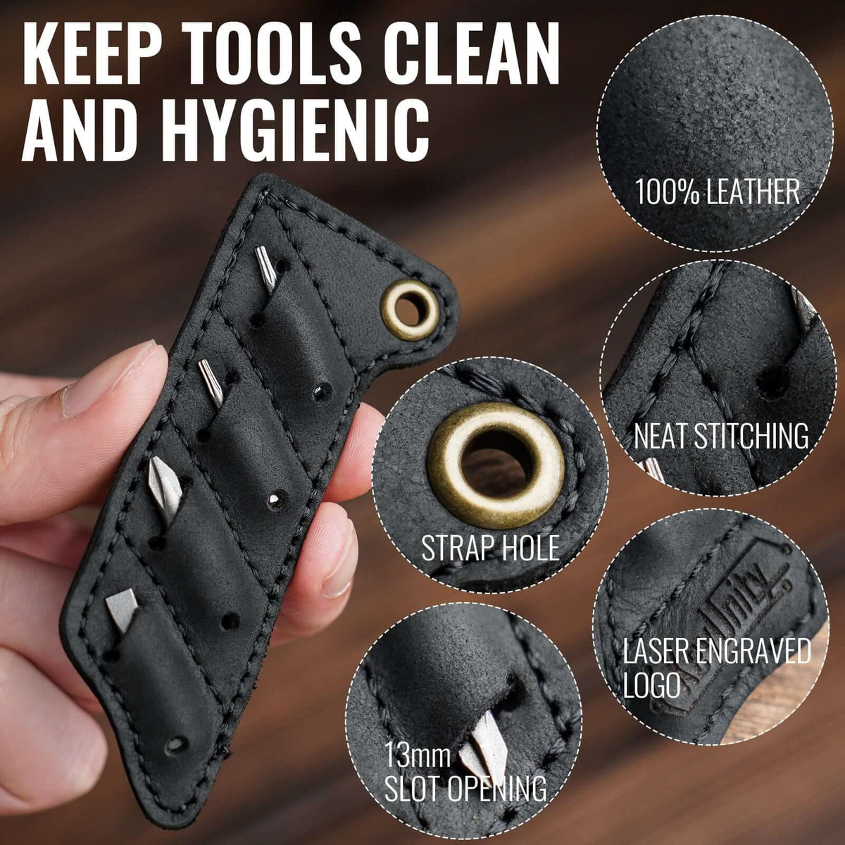 KeyUnity KA06 EDC Sheath for 1/4” Screwdriver Bit